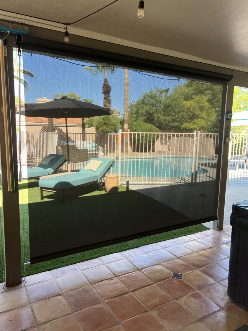 Vertical Shade Patio Screens - House Of Canvas